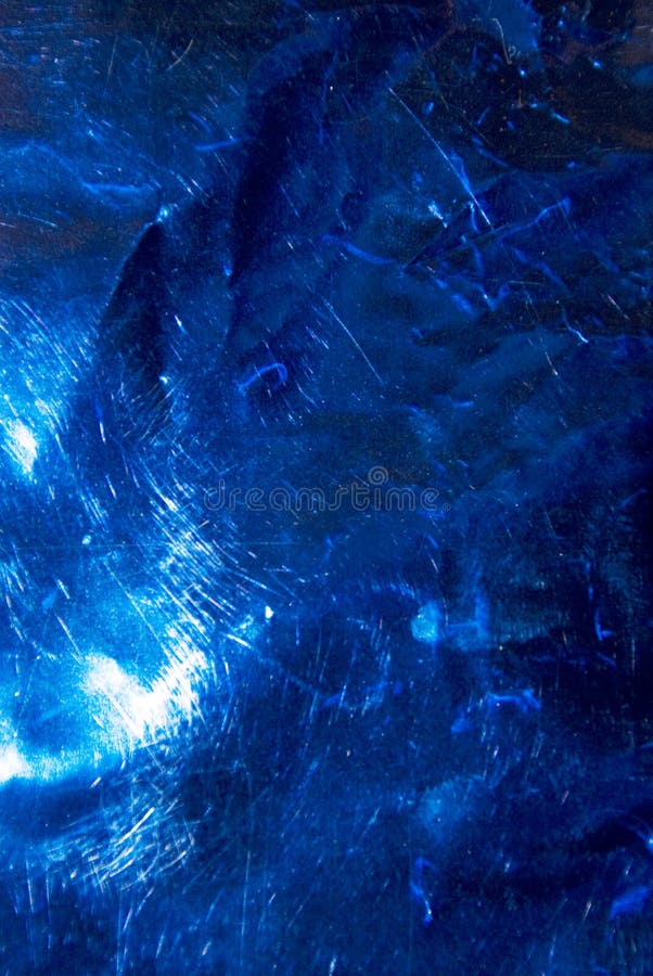 Shiny Metallic Blue Background