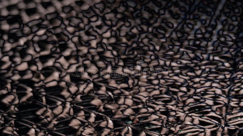 Abstract Liquid Metal Flow Effect Stock Video - Video of formless, flow ...