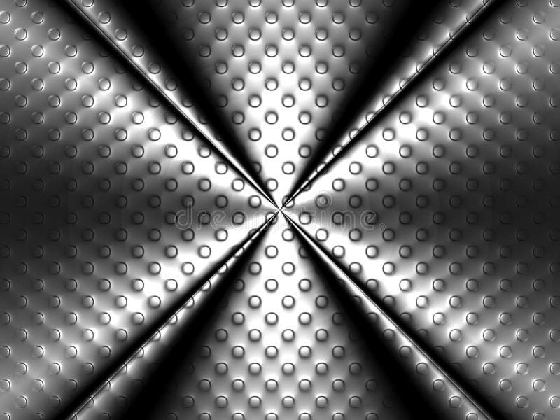 Shiny Monochrome Metallic Background X Type Stay on Center Stock ...