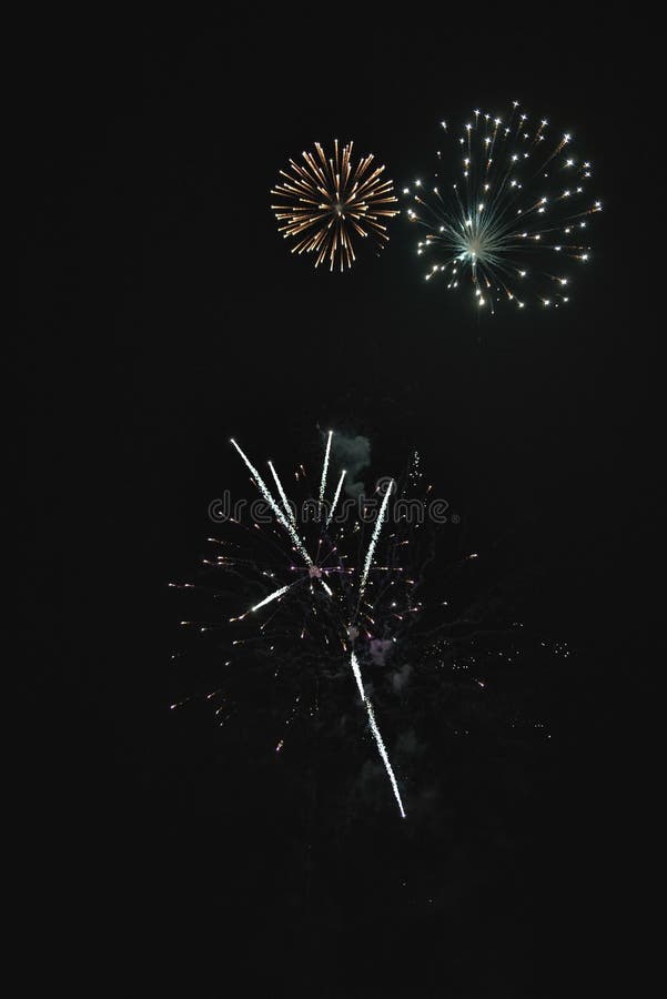 Shiny natural fireworks stock image. Image of black, colour - 82028313