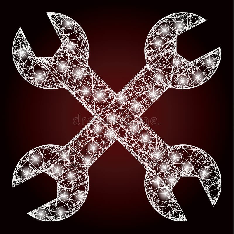 Crossing Wrenches Stock Illustrations – 19 Crossing Wrenches Stock ...