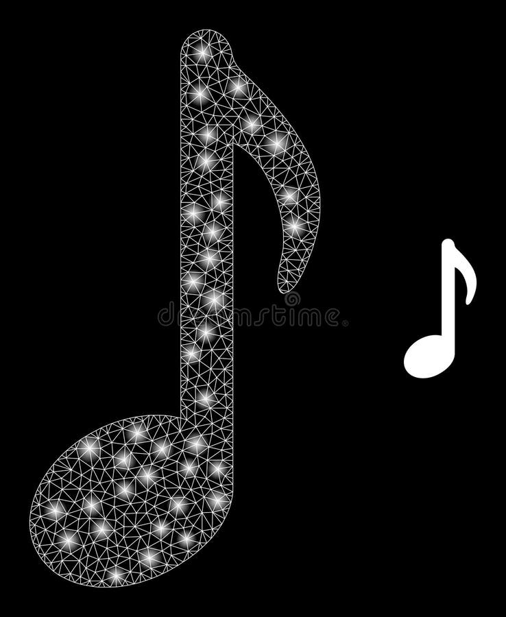 Music Note Double Firework Explosion Stock Vector - Illustration of ...