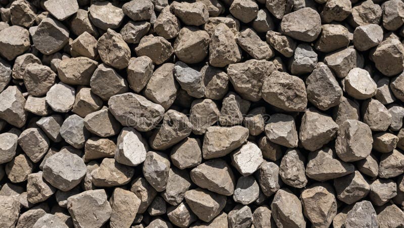 Shiny Nickel Ore Rocks in Monochrome Harmony Stock Illustration ...