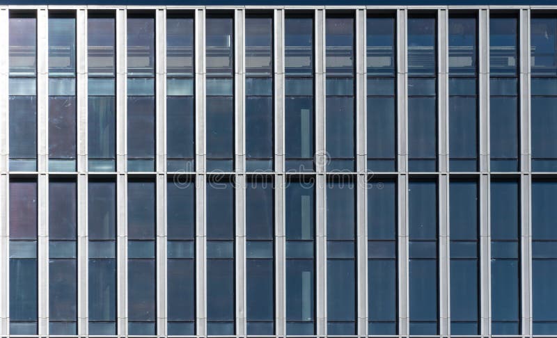Shiny Office Building Windows during the Sunny Day from Outside View ...