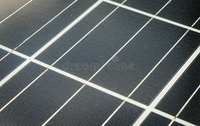 Shiny Old Solar Cell Power Panel Stock Photo - Image of summer, solar ...
