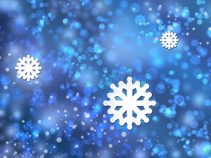 Shiny Pattern of Snowflakes. Stock Illustration - Illustration of ...