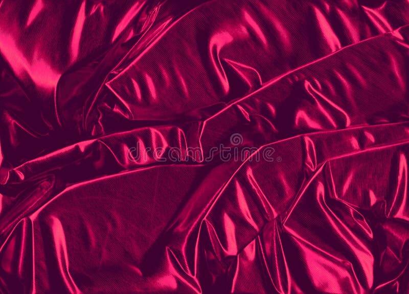 Shiny Pink Decoration Fabric Picture. Image: 3653990