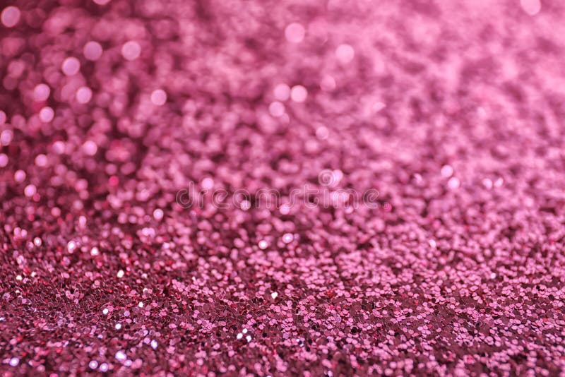 Shiny Pink Sequins, Closeup Stock Photo - Image of glowing, beautiful ...