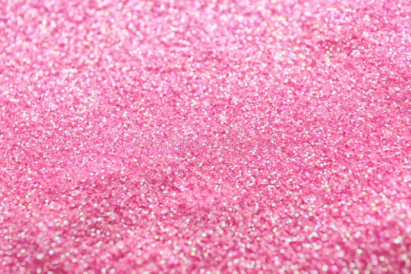 Shiny Pink Sequins, Closeup Stock Image - Image of material, color ...