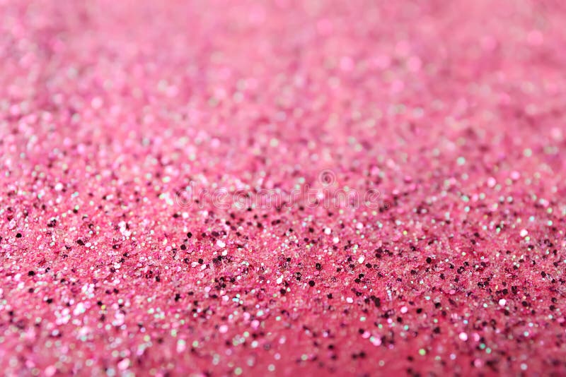Shiny Pink Sequins, Closeup Stock Photo - Image of sparkling, view ...
