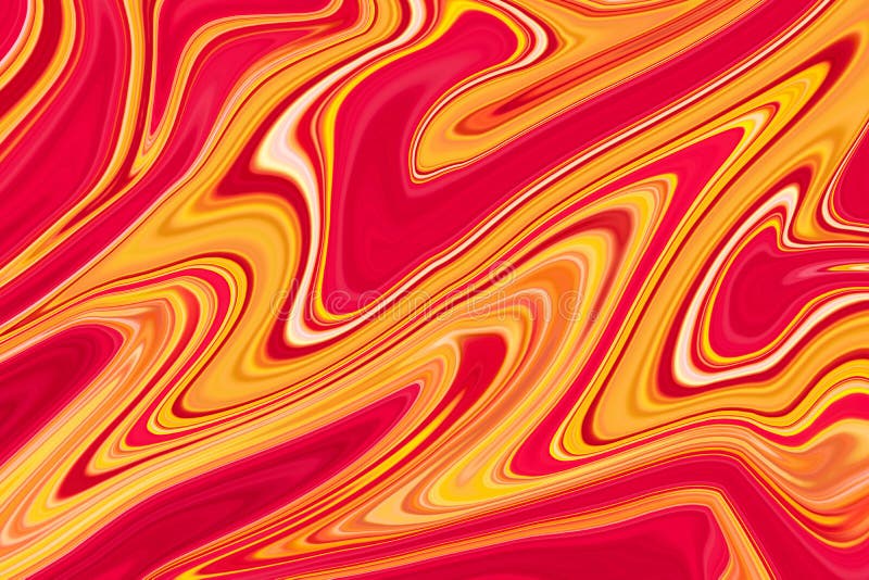 Shiny Pink and Yellow Color Mixed Liquid Texture Background Stock Photo ...