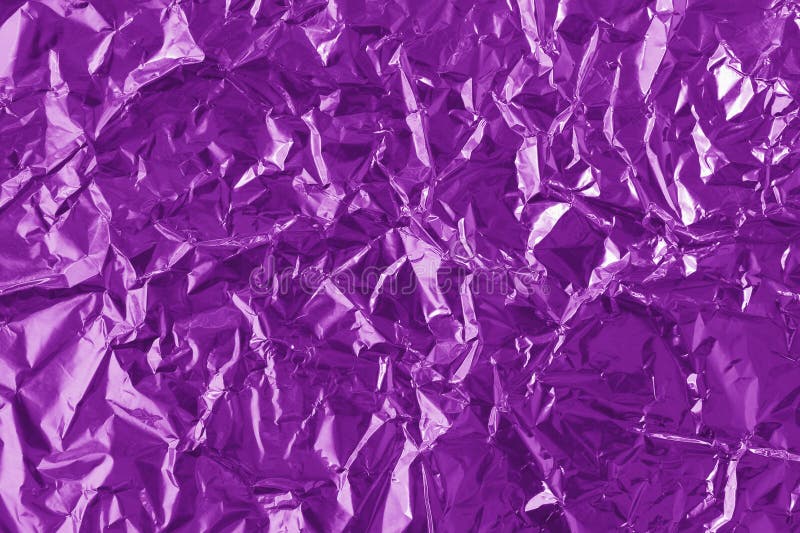 Shiny Purple Foil Texture Background, Pattern of Violet Wrapping Paper ...