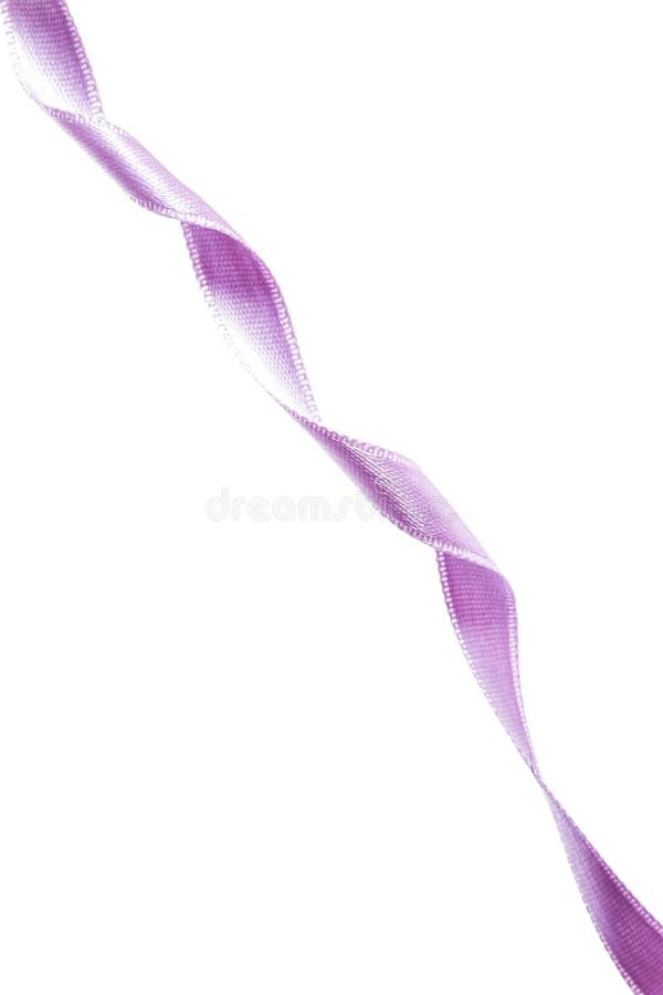 Shiny Purple Satin Ribbon stock image. Image of color - 38187225