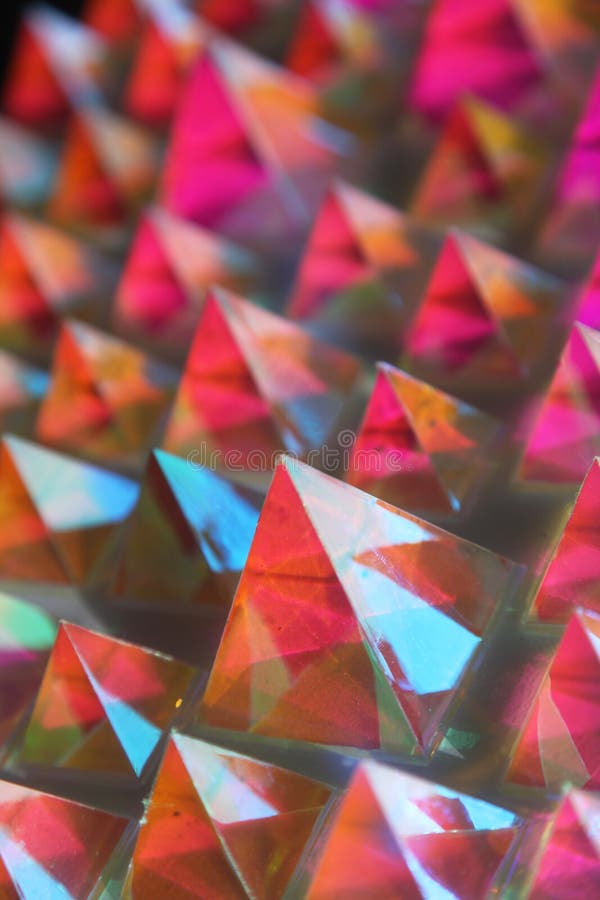 Shiny pyramids stock photo. Image of pyramids, pattern - 165283762