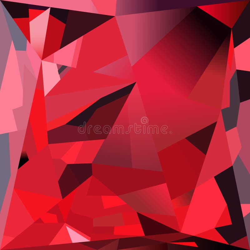 Shiny Red Diamond Stone Texture Vector, Precious Gem Abstract ...