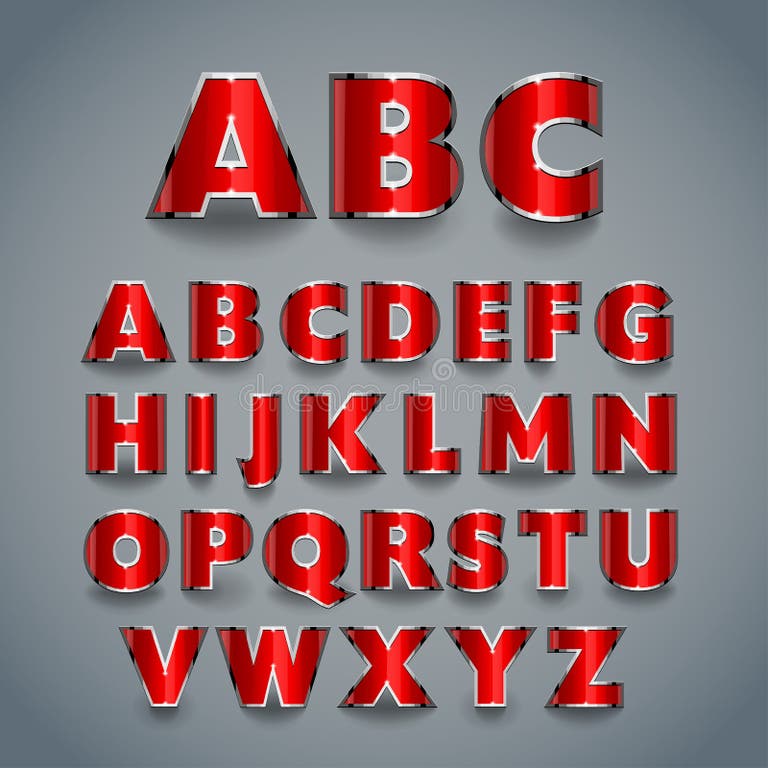 Red Shiny Font Stock Illustrations – 45,198 Red Shiny Font Stock ...