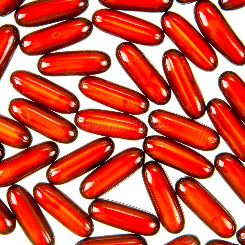 Shiny red pills stock image. Image of drug, antioxidant - 32723385