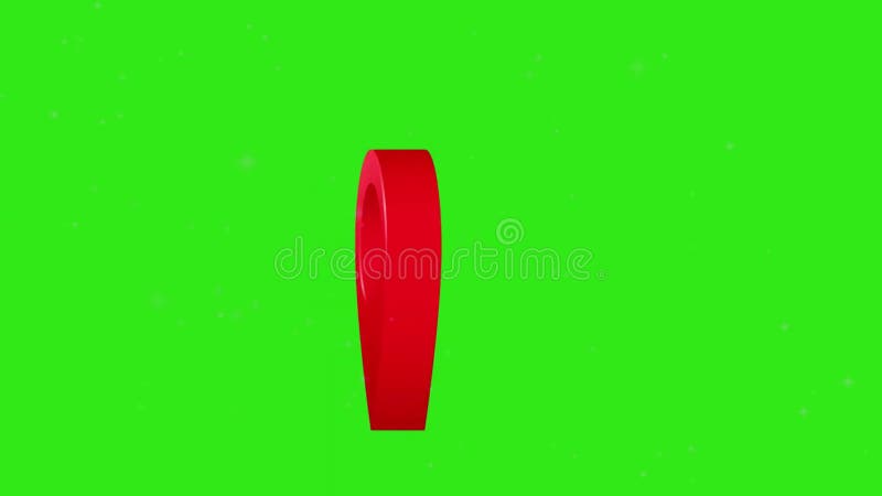 Shiny Red Realistic Map Pin. Vector 3d Pointers Isolated on Green ...