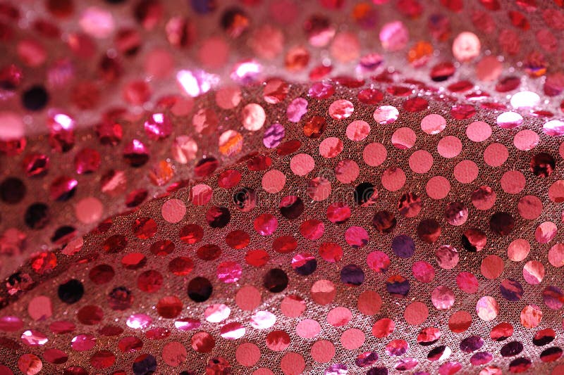 Shiny Red Sequins stock photo. Image of bright, shiny - 6888082