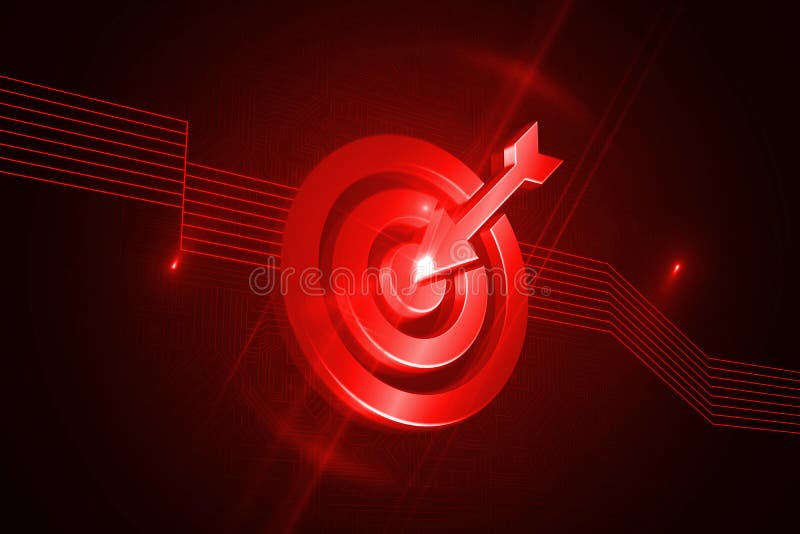 Glow Red Target Stock Illustrations – 962 Glow Red Target Stock ...