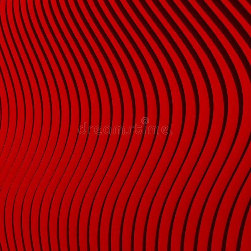 Shiny Red Wave Lines Pattern Background Stock Illustration ...