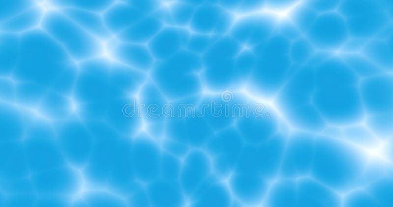 Shiny Reflections in the Water . Water Caustics on White Background ...