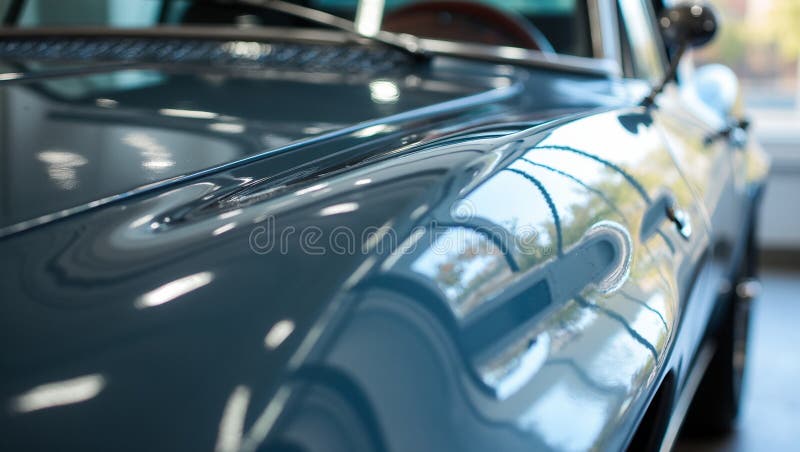 Shiny Reflective Chrome Surface with Sharp Highlights Stock ...