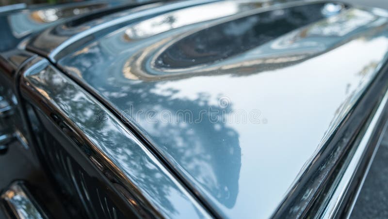Shiny Reflective Chrome Surface with Sharp Highlights Stock ...