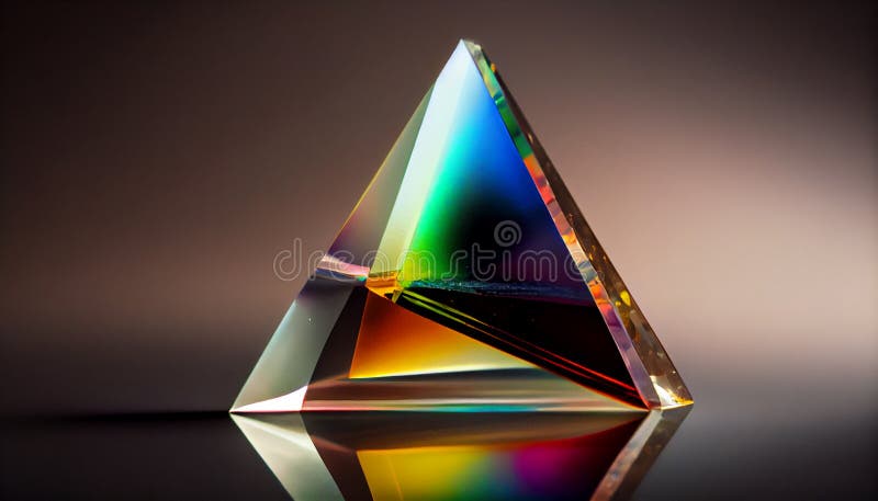 Shiny Reflective Gemstones Create Vibrant Abstract Decorations ...