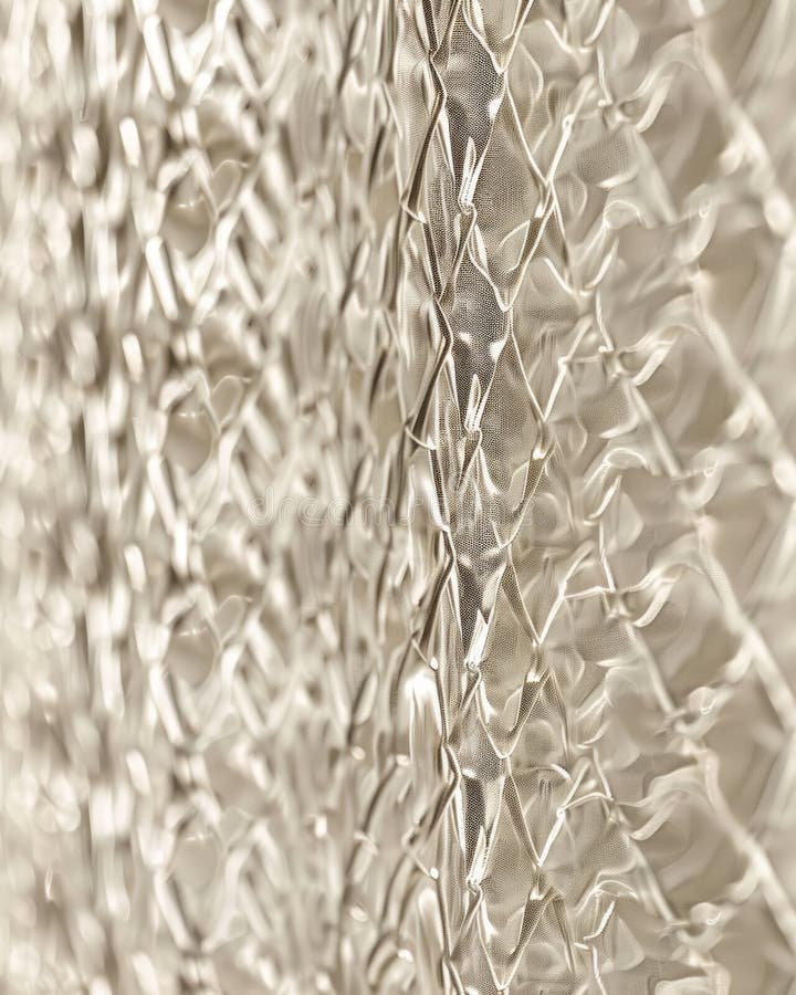 A Shiny, Reflective Surface with a Pattern of Squares and Diamonds ...