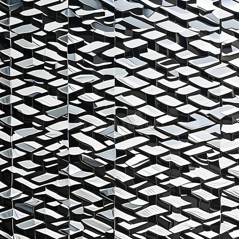 A Shiny and Reflective Texture with Metallic Surfaces and Chrome ...