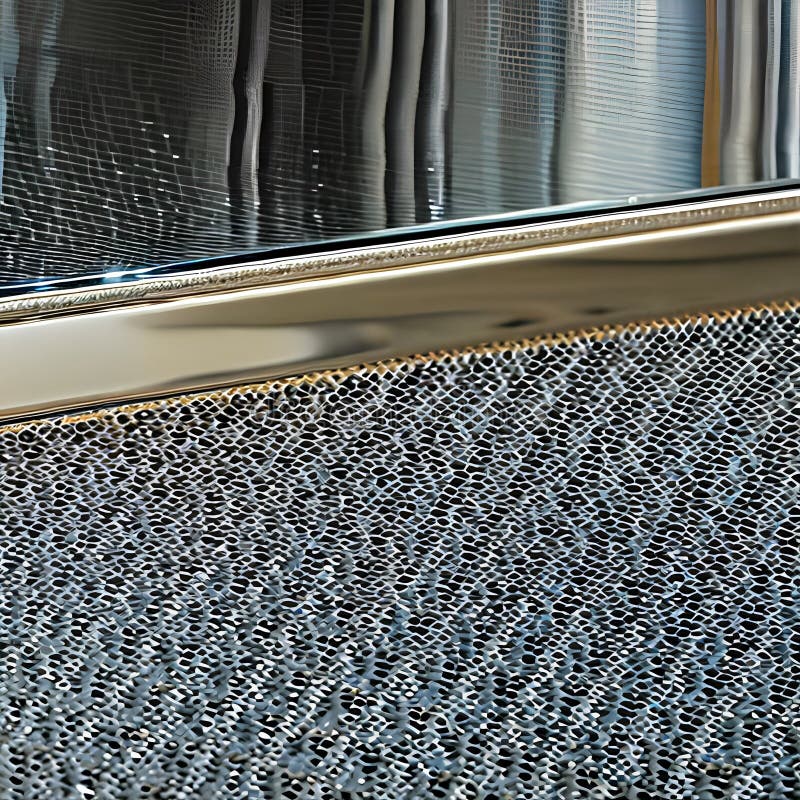 A Shiny and Reflective Texture with Polished Chrome and Glass Surfaces3 ...