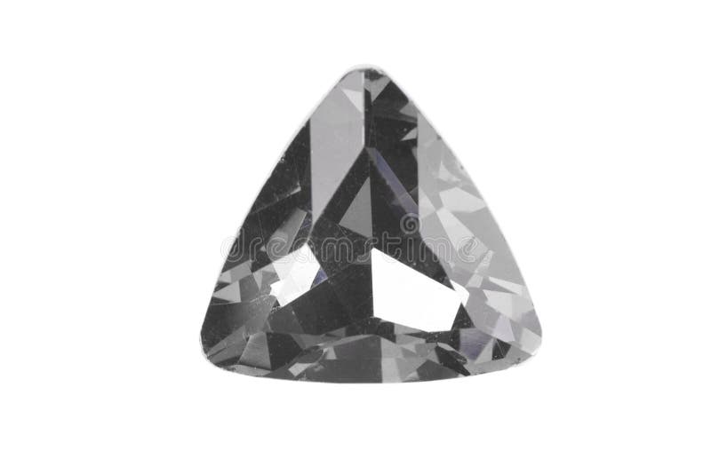 Shiny Rhinestones Isolated on White Background, Gemstone Stock Image ...