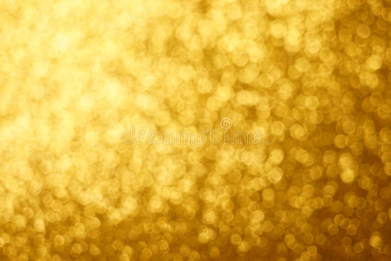 Shiny Rich Golden Background with Round Unfocused Bubbles Stock Image ...