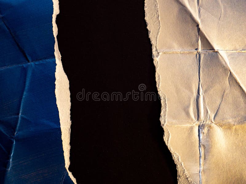 Shiny Ripped and Crumpled Paper Backdrop with Brush Strokes and Paint ...