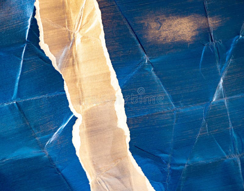 Shiny Ripped and Crumpled Paper Backdrop with Brush Strokes and Paint ...