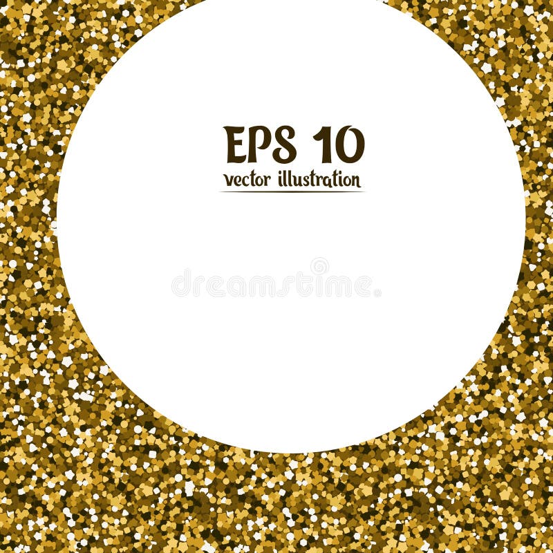 Shiny round frame. stock vector. Illustration of border - 137175718