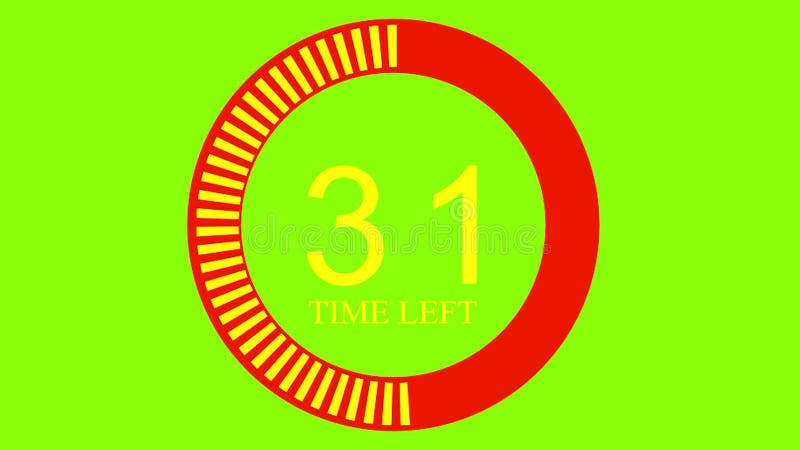 Shiny Round Time Code Number Left Stock Footage - Video of timer, lgbt ...