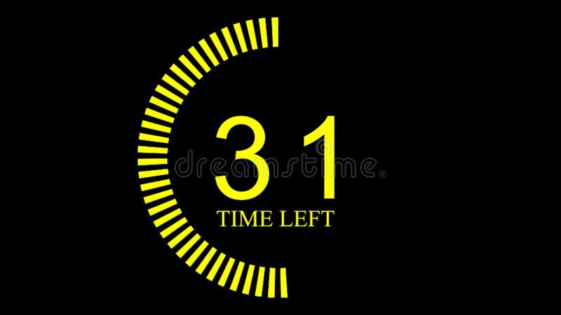 Shiny Round Time Code Number Left Stock Footage - Video of timer, lgbt ...