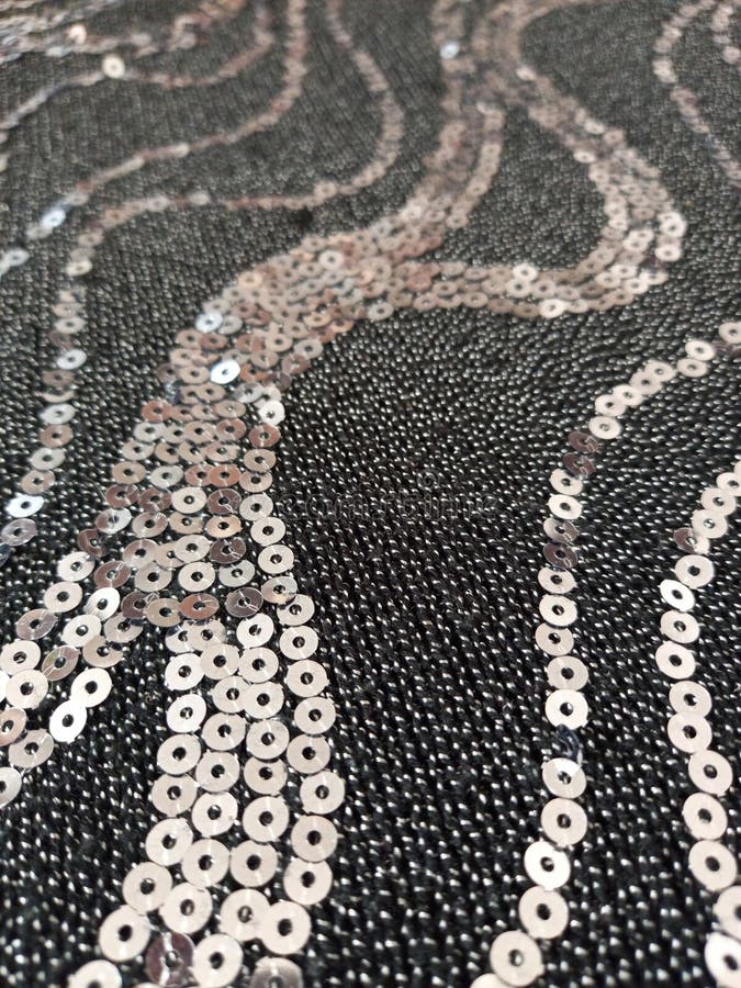 Shiny sequined fabric stock photo. Image of sequinedfabric - 202188632
