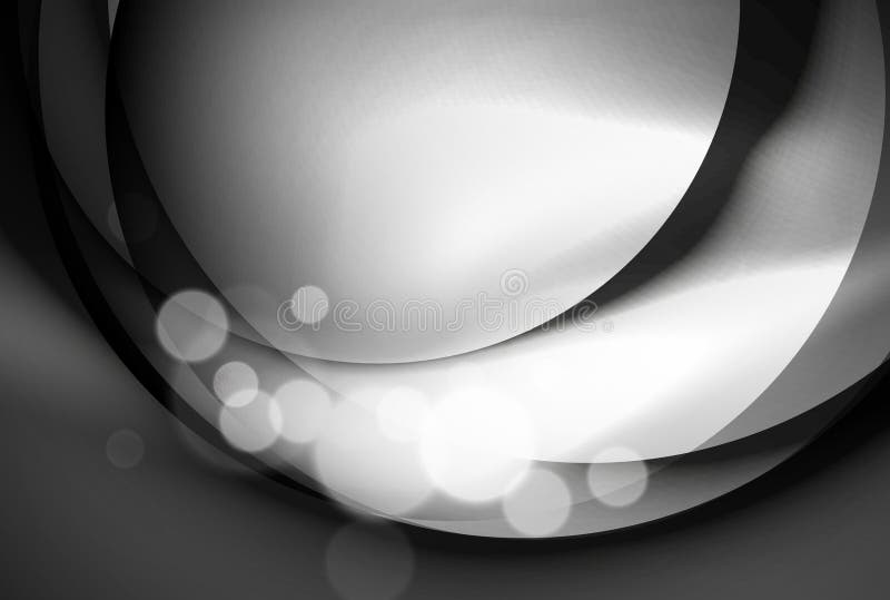 Shiny Silk Wave Template, Color Satin With Effects, Vector Abstract ...