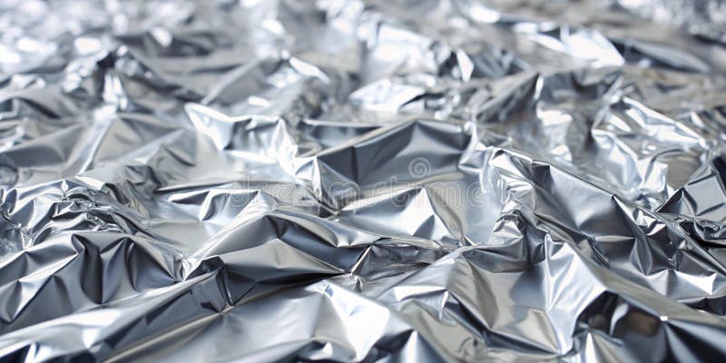 Shiny Silver Foil Background for Elegant and Modern Designs Stock ...