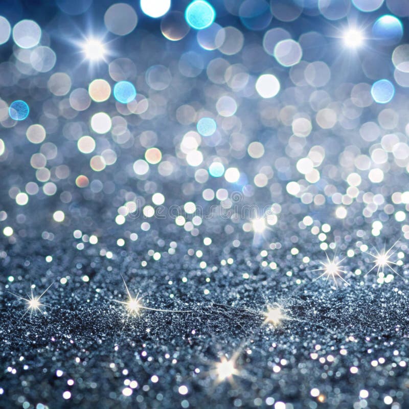 Shiny Silver Glitter Abstract Background for Design Projects Stock ...
