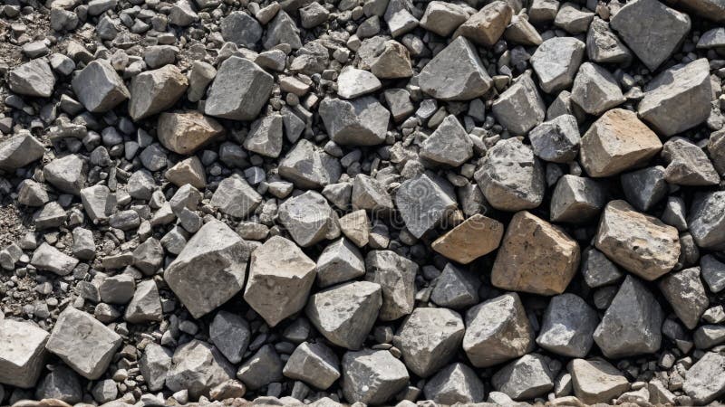 Shiny Silver Ore Heap a CloseUp Snapshot of Mining Minerals Stock ...