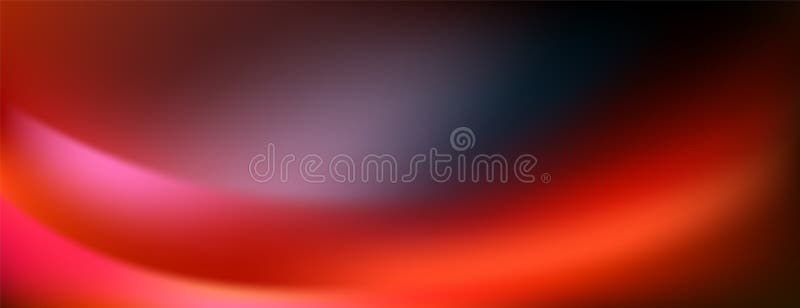 Shiny Smooth Light Lines Vector Abstract Background, Futuristic Techno ...