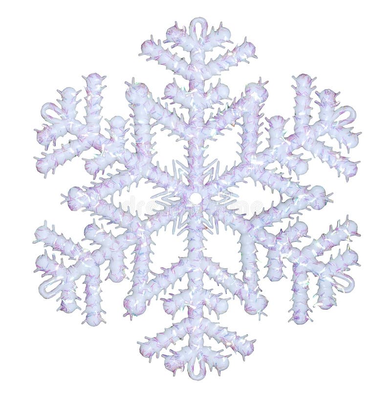 Shiny snowflake ornament stock photo. Image of glitter - 9669148