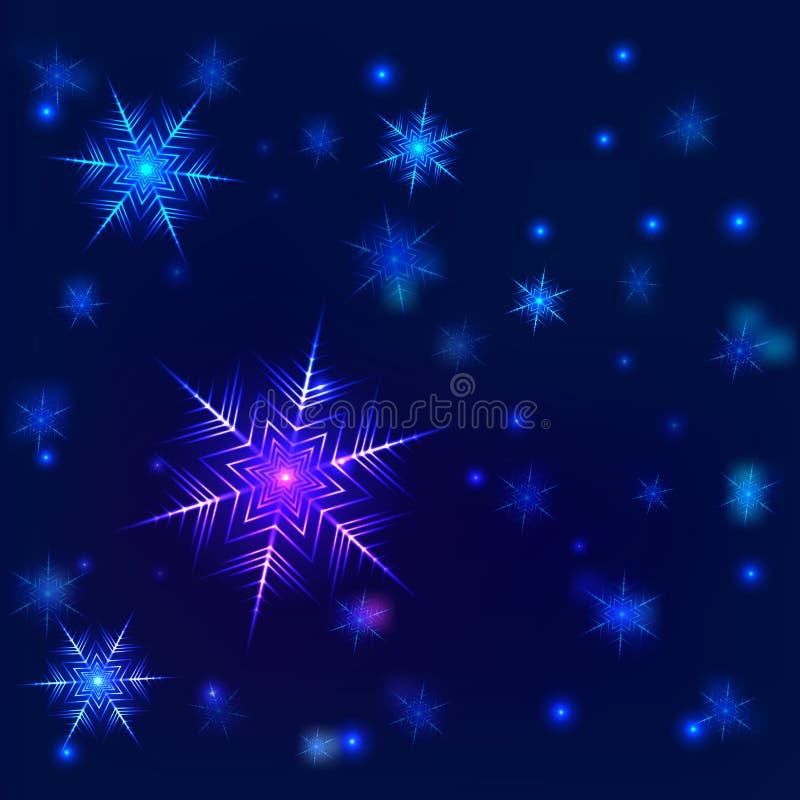 Shiny snowflake stock vector. Illustration of concept - 11295832