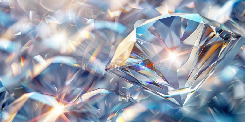 Shiny Sparkling Very Small Molitude of Diamonds, Texture, Top View ...