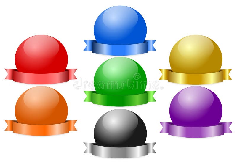 Banner Wrapped Around Sphere Stock Illustrations – 14 Banner Wrapped ...