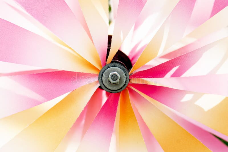 Shiny Spinning Pinwheel on the Wind Stock Image - Image of double, chop ...